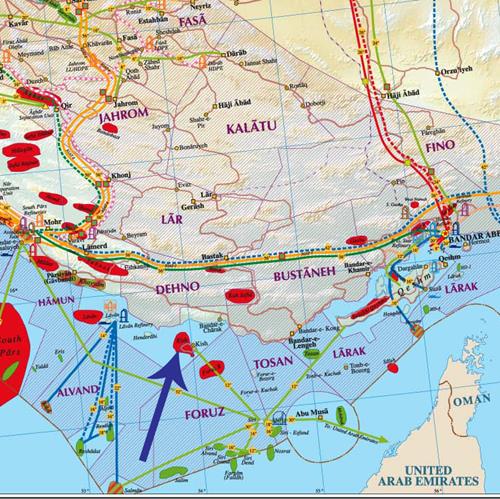 Latest status of onshore drilling project of Iran Kish gas field ...